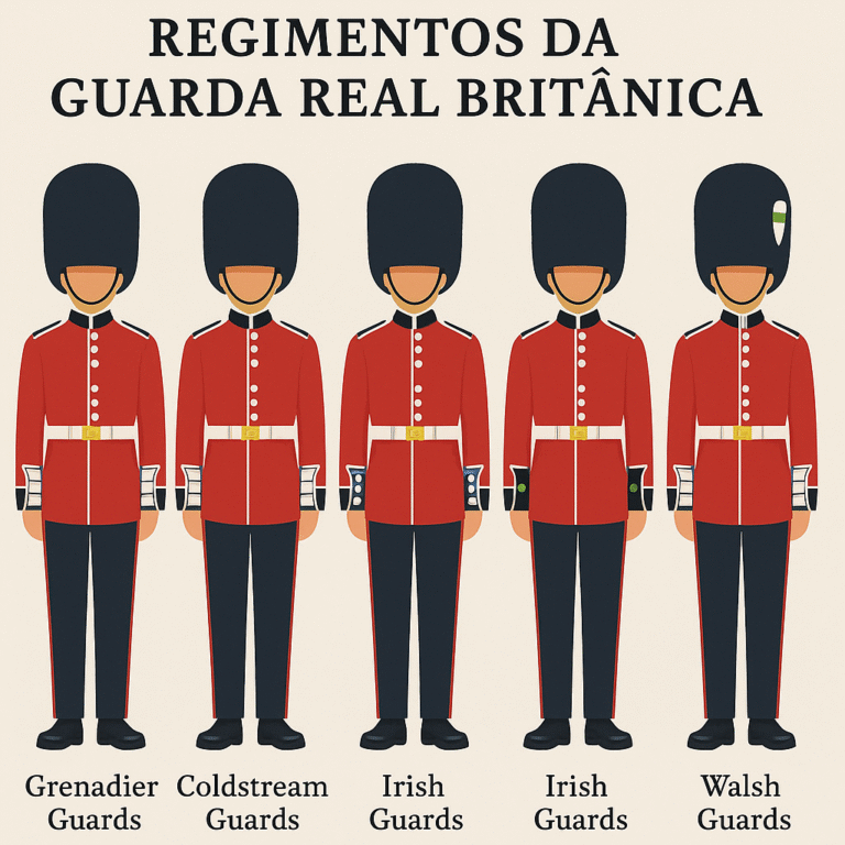 A História da Guarda Real Britânica: Tradição, Função e Curiosidades ...